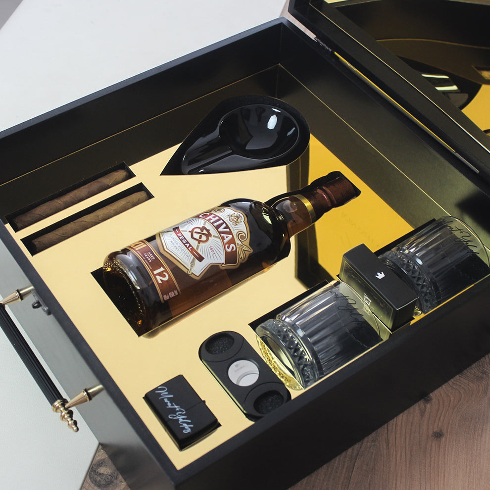 Luxury Black Edition VIP Viski Seti – Kadehçi