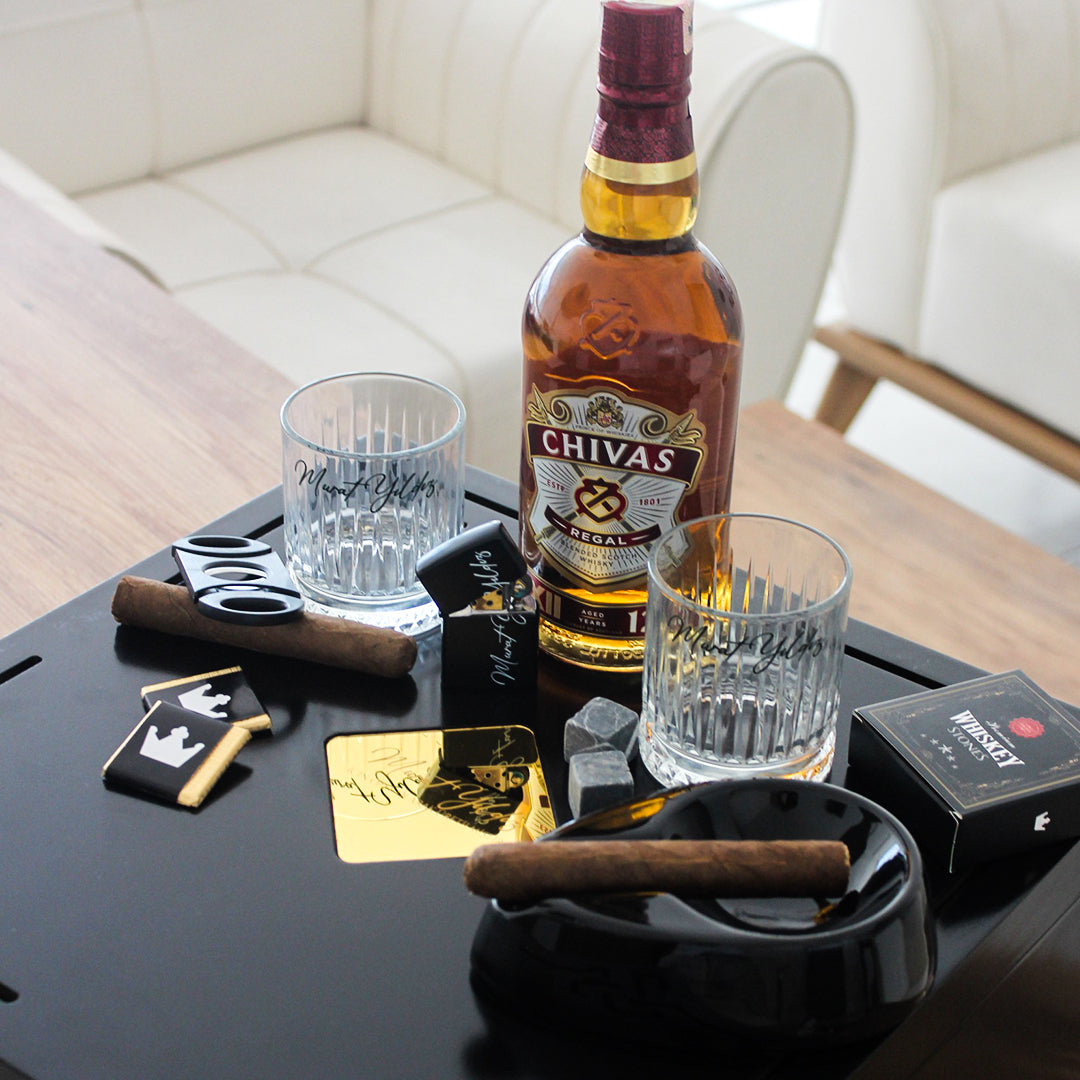 Luxury Black Edition VIP Viski Seti – Kadehçi