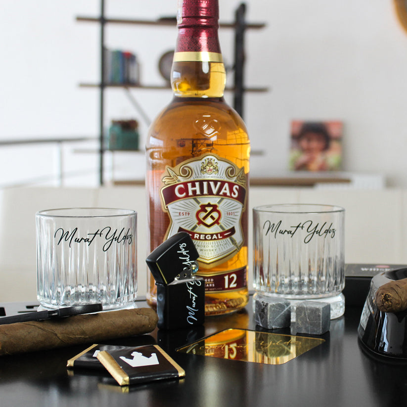 Luxury Black Edition VIP Viski Seti – Kadehçi