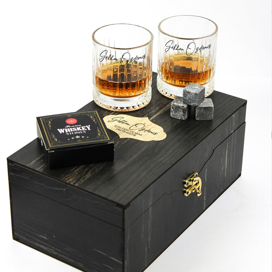 Ahşap Viski Setleri – Kadehçi